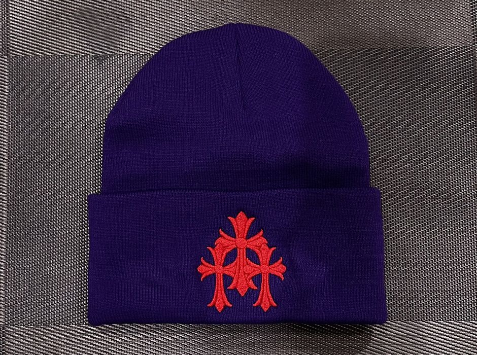 Chrome Hearts Chrome Hearts Triple Cross Beanie | Grailed