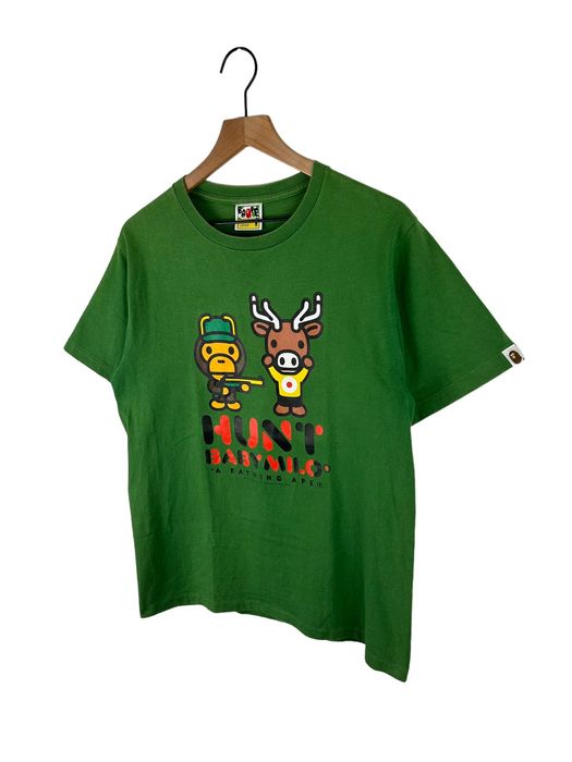 Bape 2010 Bape Milo Hunt Print T-Shirt | Grailed