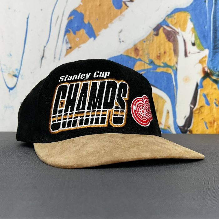 Starter vtg Detroit Red Wings 1997 Stanley Cup Champs Starter hat | Grailed
