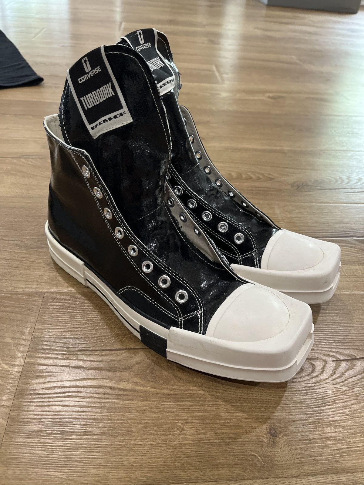 Converse × Rick Owens × Rick Owens Drkshdw Rick Owens Converse Turbodrk ...