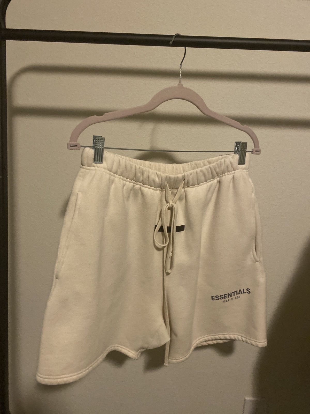 Essentials Fear of God Essentials BUTTERCREAM Shorts Medium | Grailed
