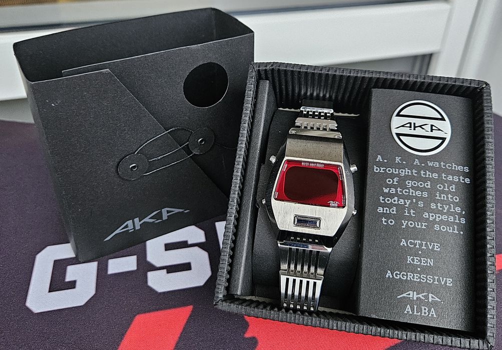 ALBA SEIKO ALBA AKA W-670-4000 LIMITED "DARTH VADER " 1997 | Grailed