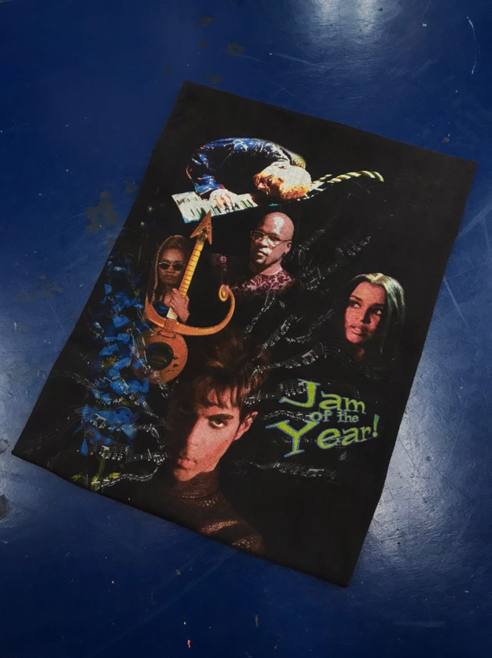Band Tees × Prince × Vintage RARE VINTAGE PRINCE JAM OF THE YEAR MIRROR ...