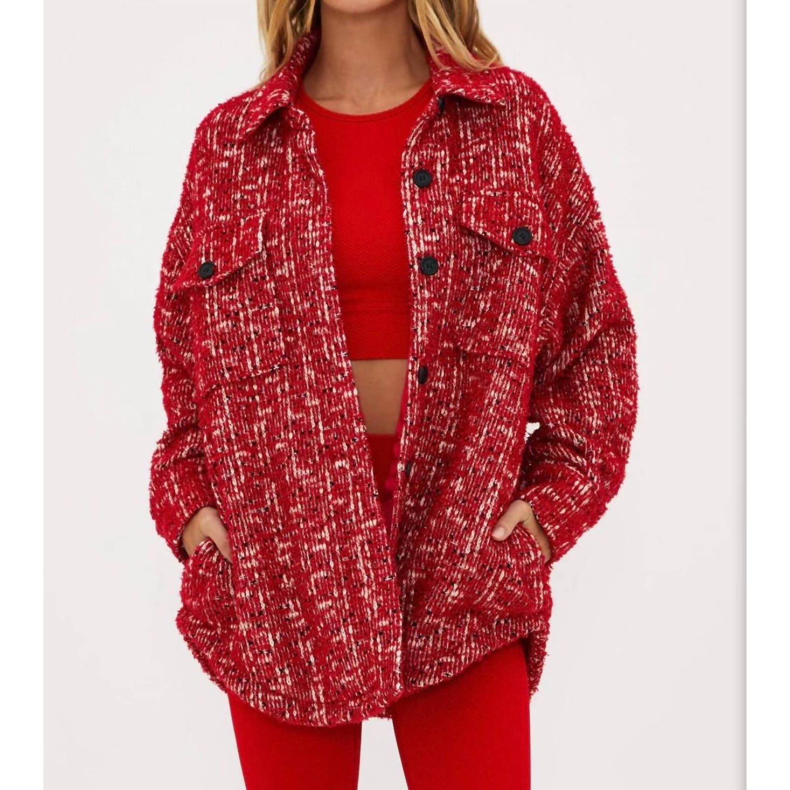 Beach Riot BEACH RIOT Noelle Jacket In Merry Sparkle Tweed(metw) | Grailed