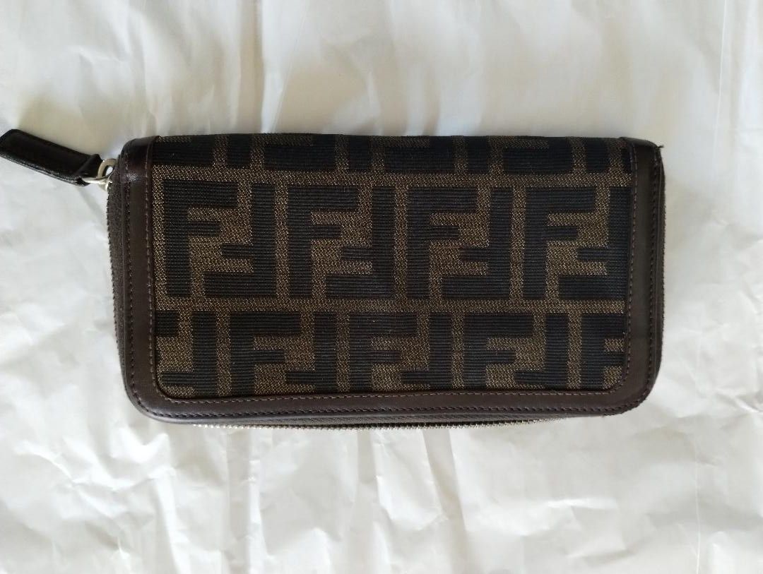 Fendi Authentic Signature Logo Wallet | Grailed