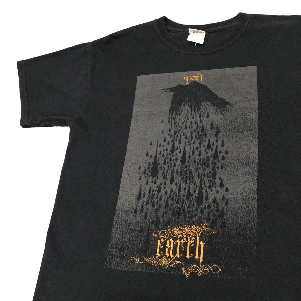 Vintage Vtg 00s Earth Band Tshirt Dylan Carlson Kurt Cobain Drone | Grailed