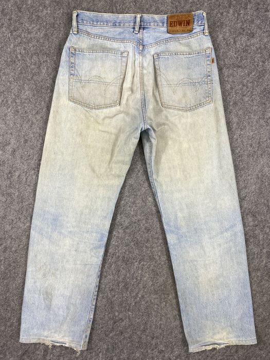 Edwin Redline Light Blue Wash Edwin 505 Jeans 32x30 Denim -JN1329 | Grailed