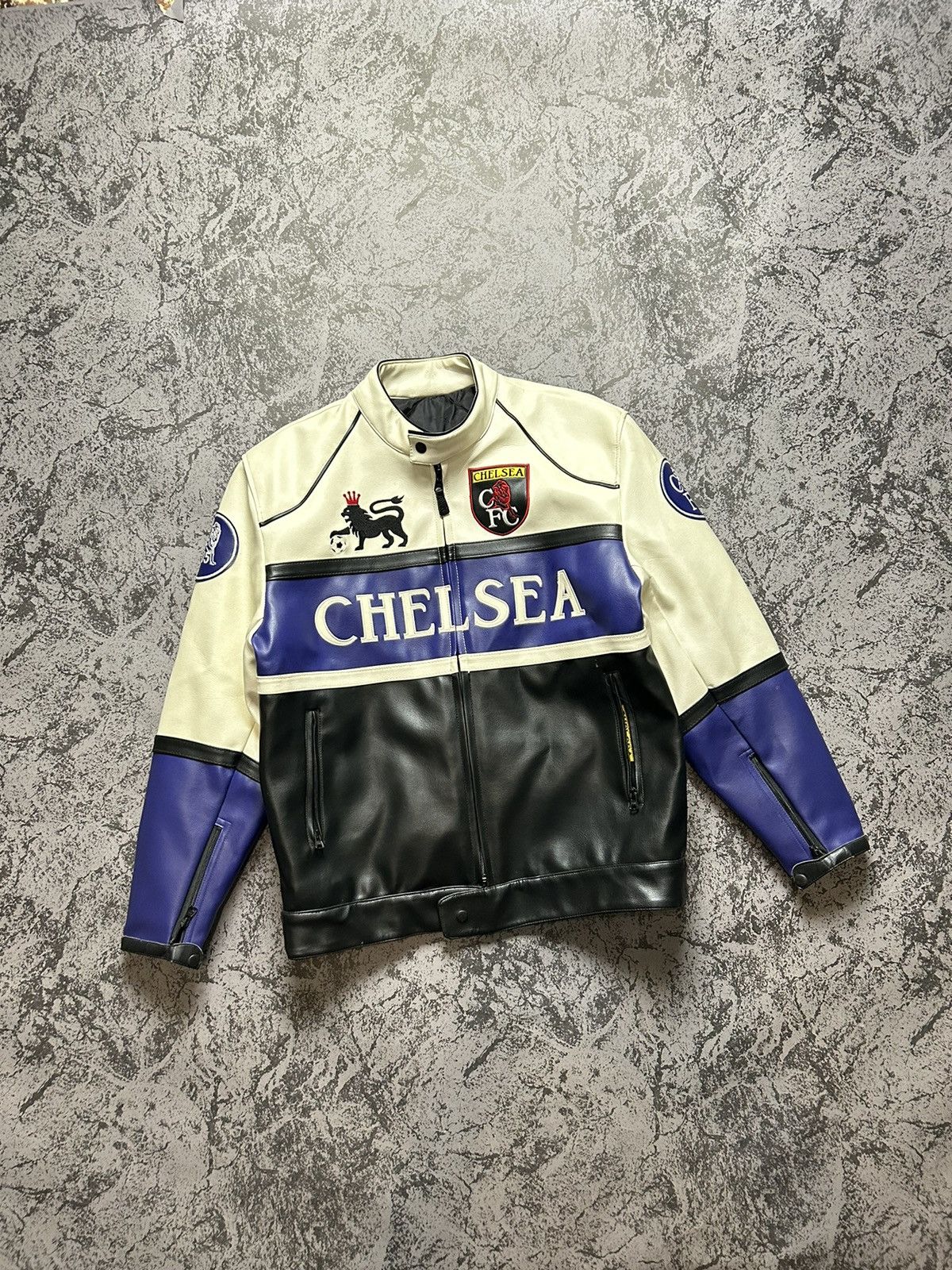 Chelsea × Genuine Leather × Vintage Vintage Leather Rare Chelsea × Genuine Leather × Vintage Vintage Leather Rare