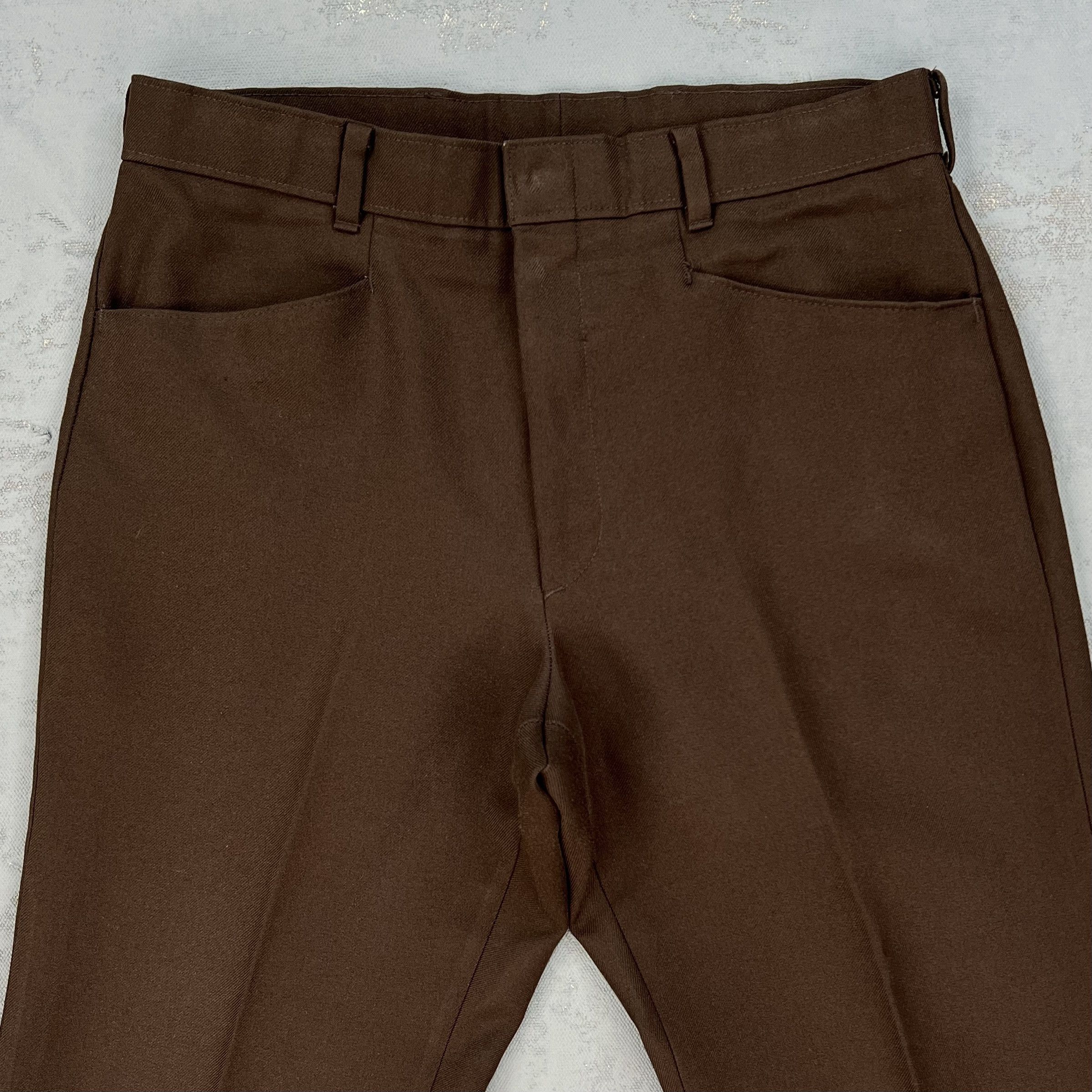 Levi's × Vintage Vintage 1980s Levi's Action Slacks Polyester Twill ...