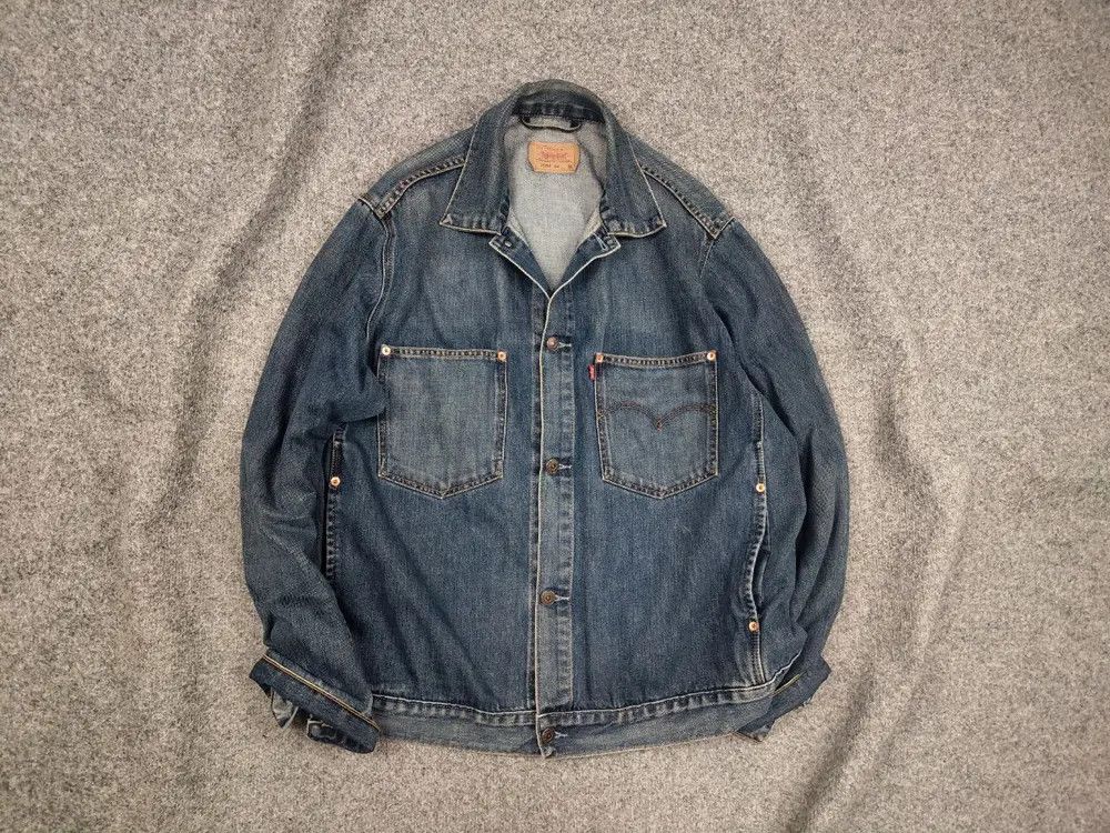 Levi's × Streetwear × Vintage Vintage 90's Levi's Engineer Trucker ...