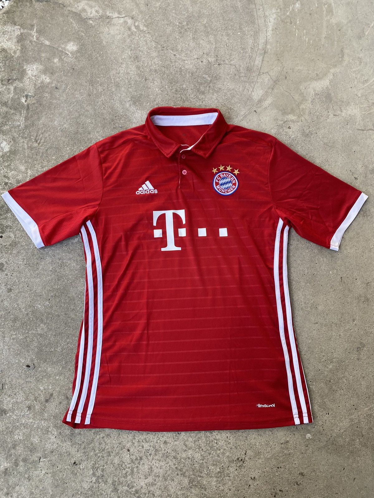 Adidas LEWANDOWSKI BAYERN MUNICH 2016/17 HOME FOOTBALL SHIRT JERSEY ...