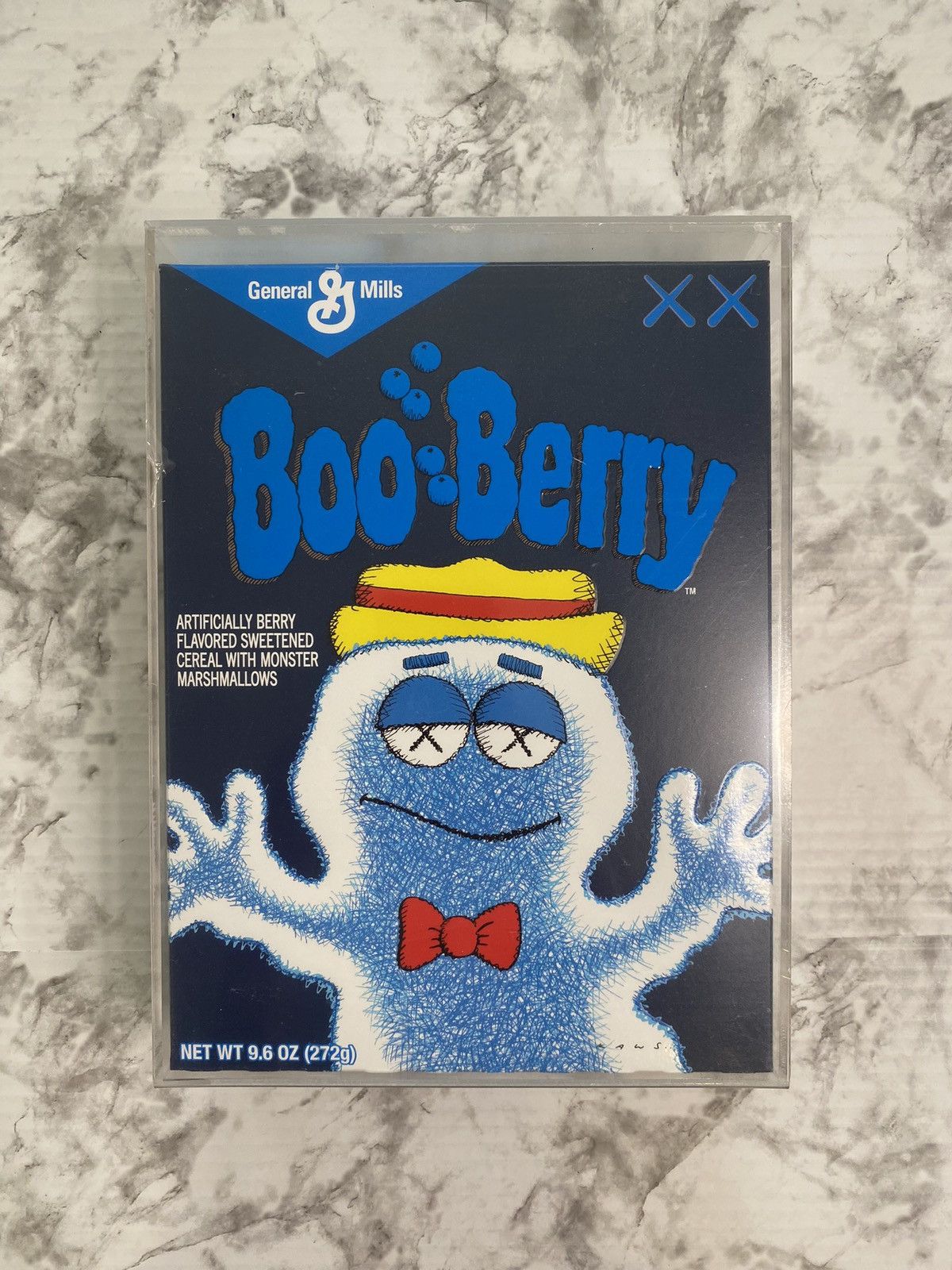 Kaws KAWS Monsters Boo Berry Cereal Limited Edition (Acrylic) | Grailed