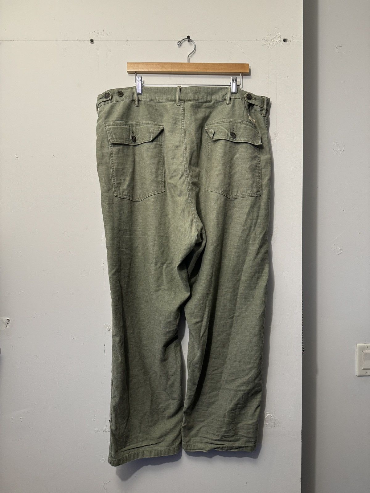 Polo Ralph Lauren POLO RALPH LAUREN HBT 40s MILITARY REPRO REPAIRED PANTS | Grailed