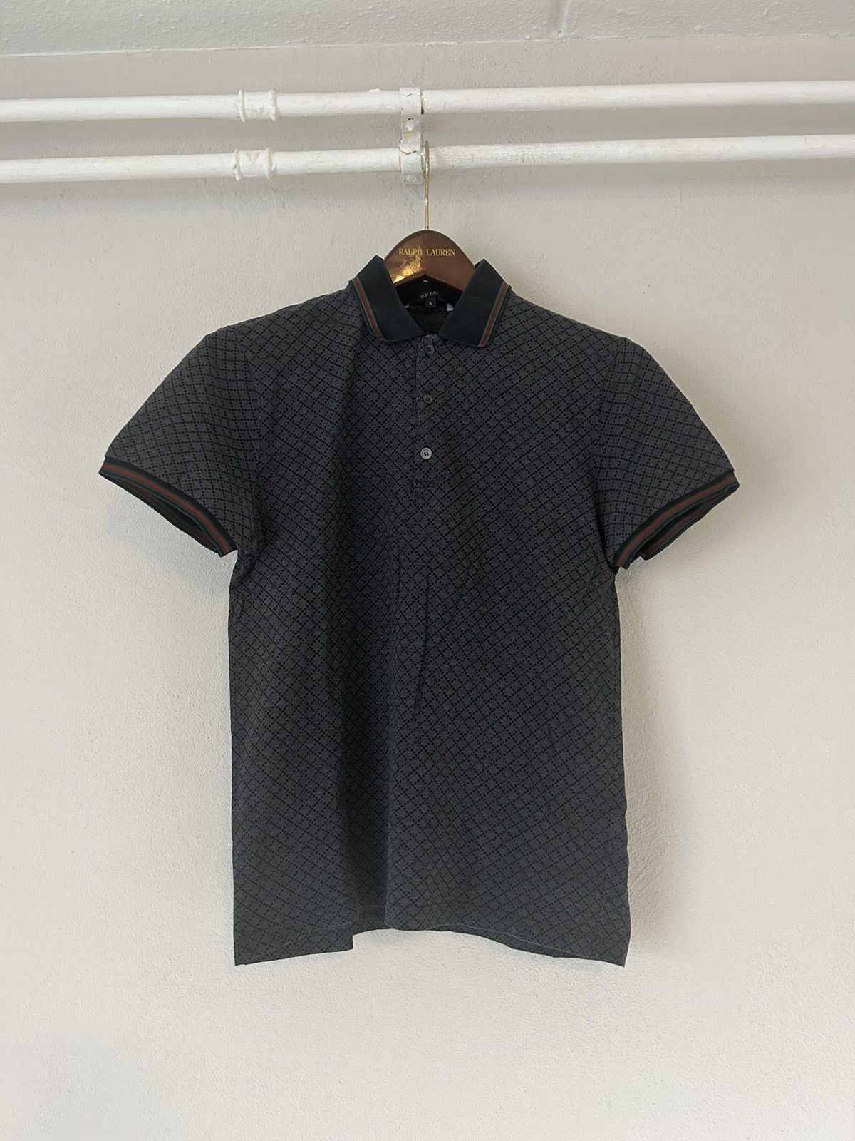 Gucci Diamond Pattern Polo | Grailed