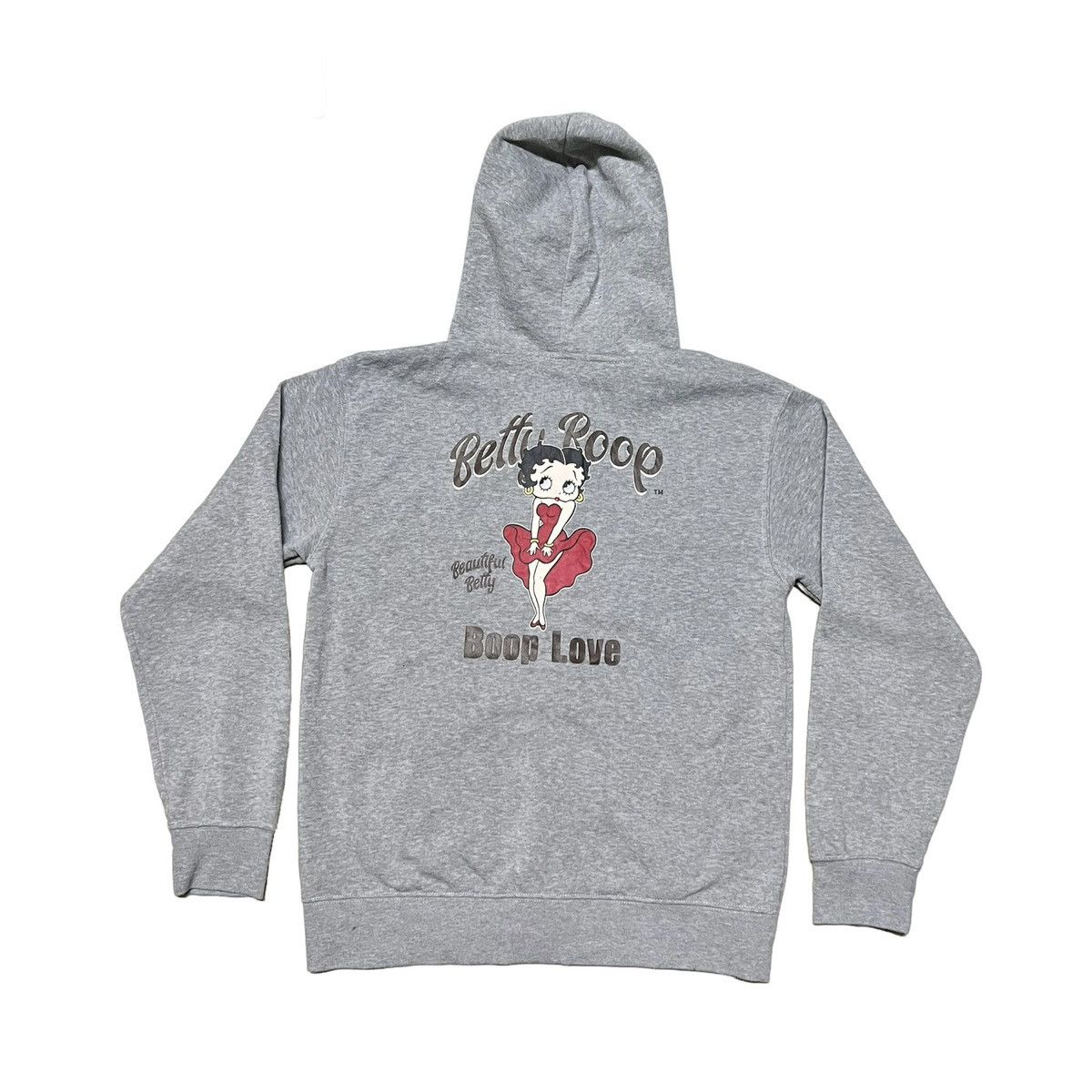 Cartoon Network × Movie × Streetwear Betty Boop Big Logo Zipper Sweater ...