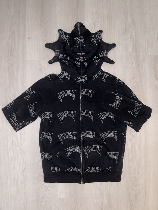 Glo Gang Glo gang full zip monogram hoodie | Grailed