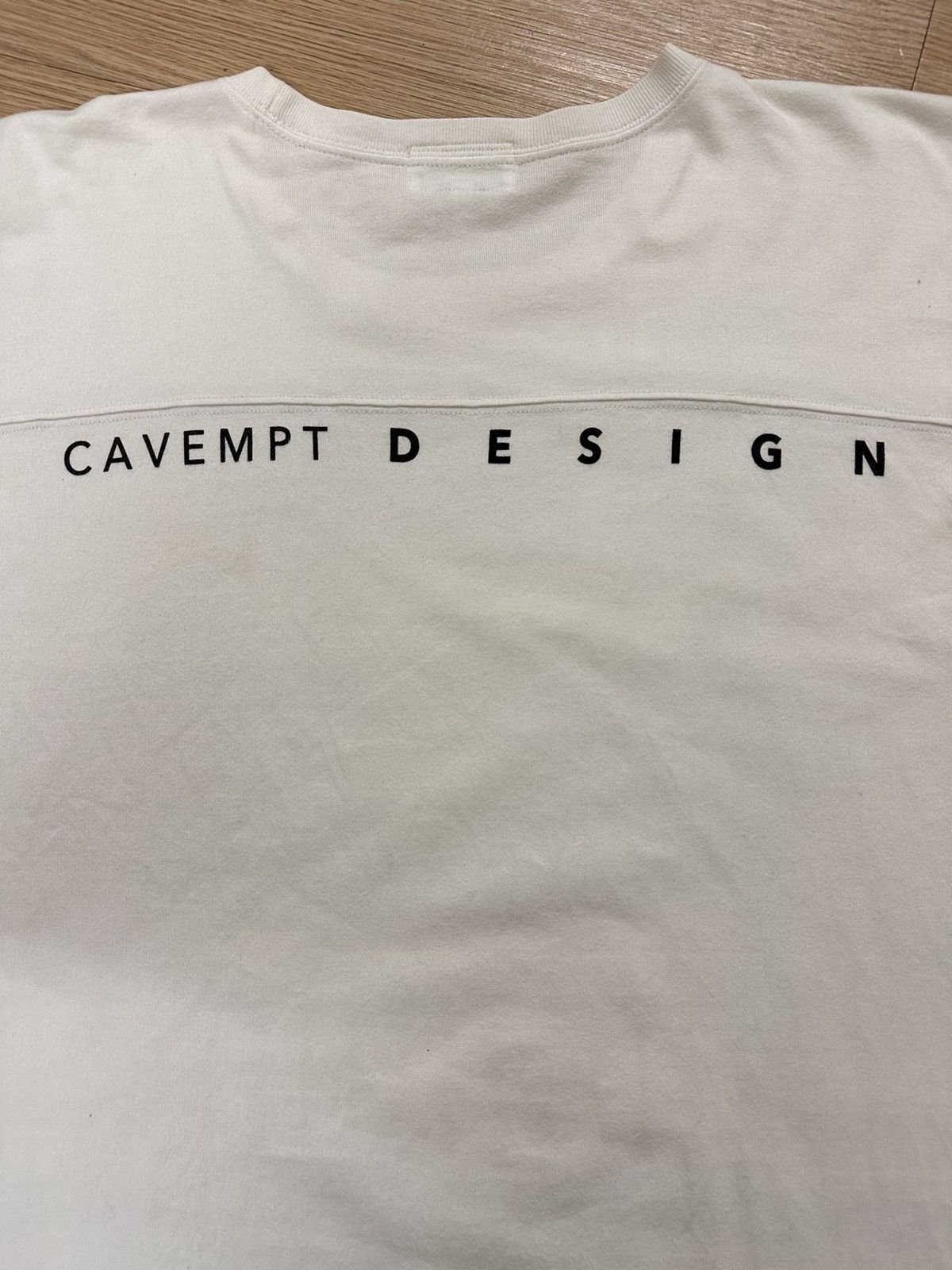 Beauty Beast × Cav Empt × Rare Very Rare And Beautiful Cav Empt Design With Rubber Tag Tee | Grailed