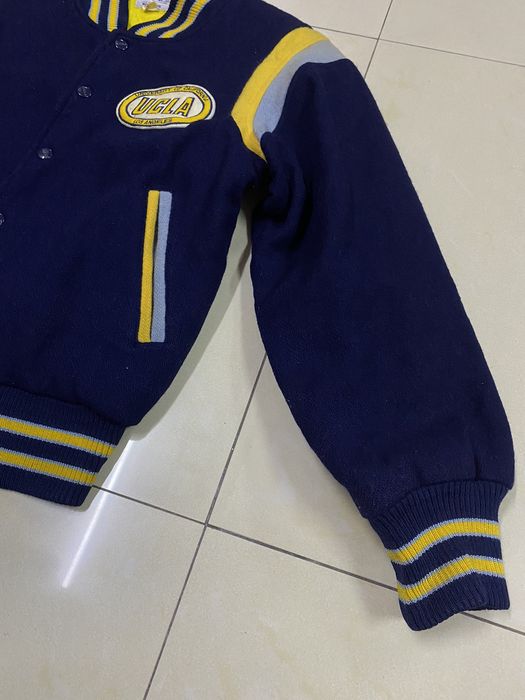 Vintage Vintage UCLA Descente Wool Varsity Jacket | Grailed