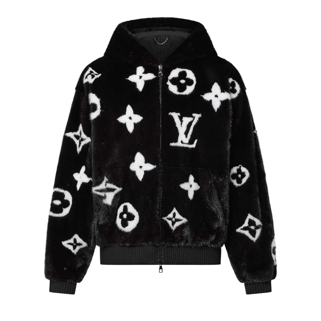 Bomber Jacket × Louis Vuitton LOUIS VUITTON JACKET LEATHER MONOGRAM ...