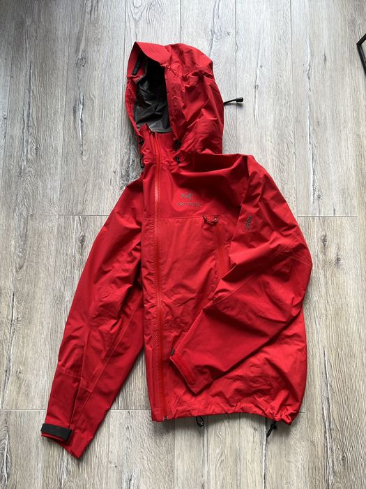 Arc'Teryx Arcteryx Gore-Tex Paclite Vintage Red Jacket Arc’teryx GTX ...