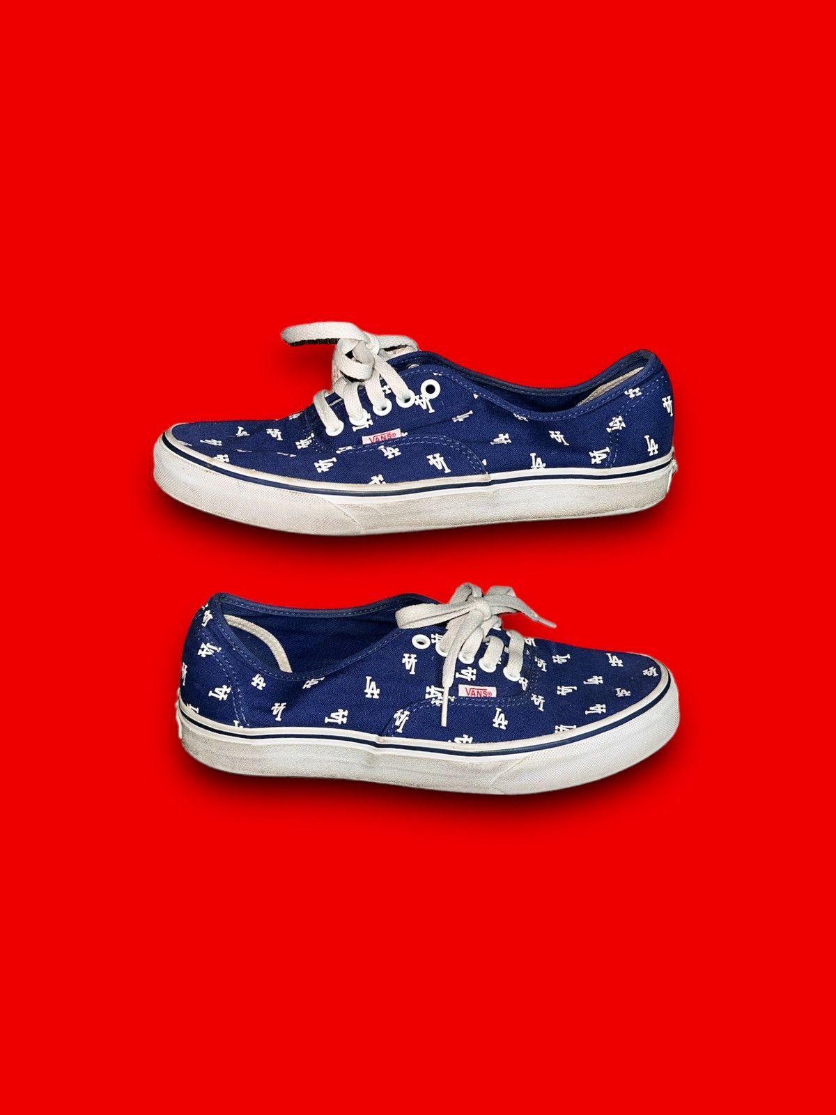 Vans LA Dodgers x Vans sneakers | Grailed