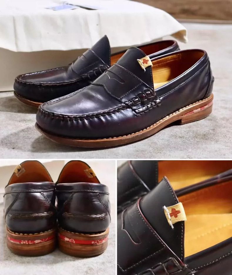 Visvim Visvim Fabro Folk Loafers with Unique Texture | Grailed