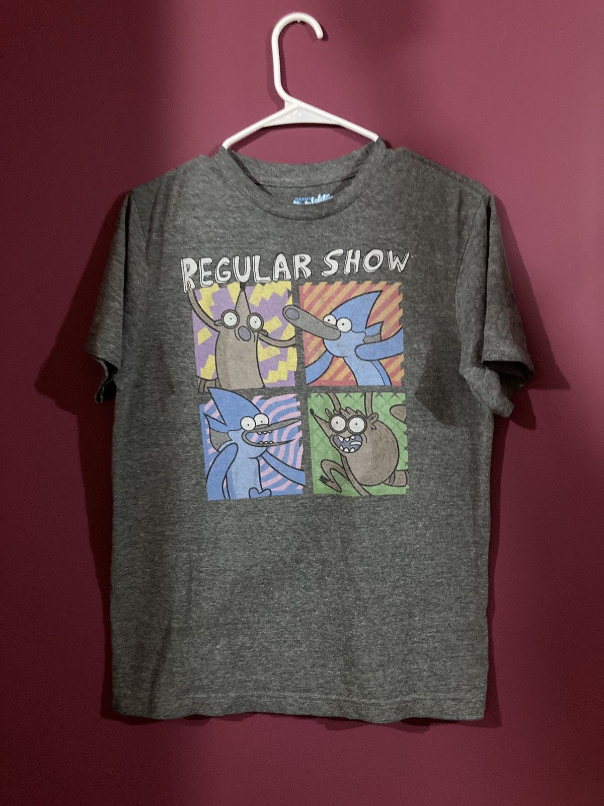 Cartoon Network × Other × Vintage Early 2000s worn regular show shirt ...