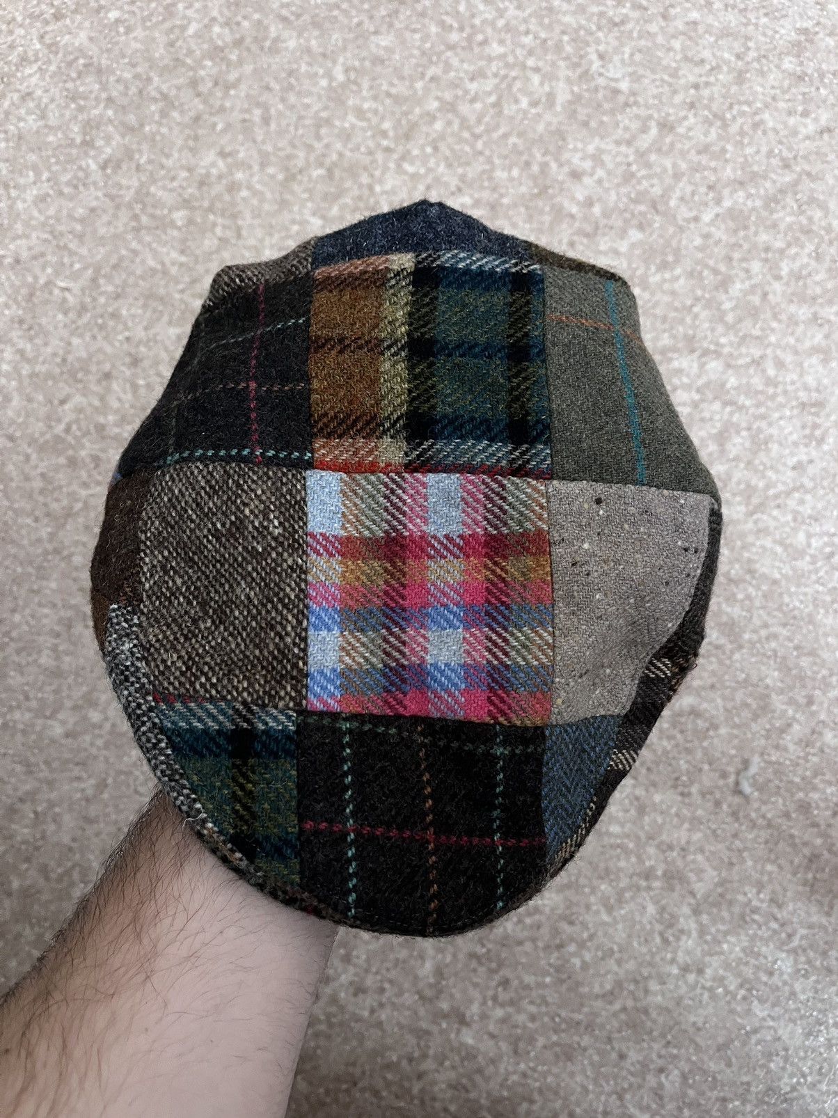 Harris Tweed Donegal Tweed Patchwork Hat | Grailed