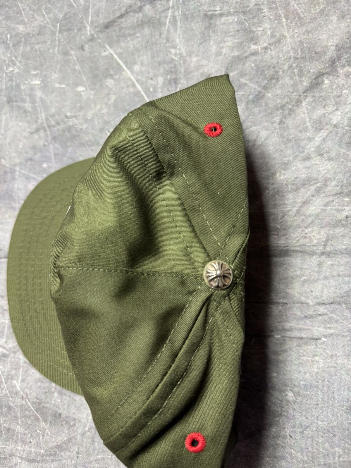 Chrome Hearts Chrome Hearts King Taco Embroidered Cross Gas Station Hat ...