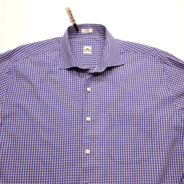 Peter Millar Peter Millar Tartan Flannel Shirt Mens Size L Blue White ... Peter Millar Peter Millar Tartan Flannel Shirt Mens Size L Blue White ...