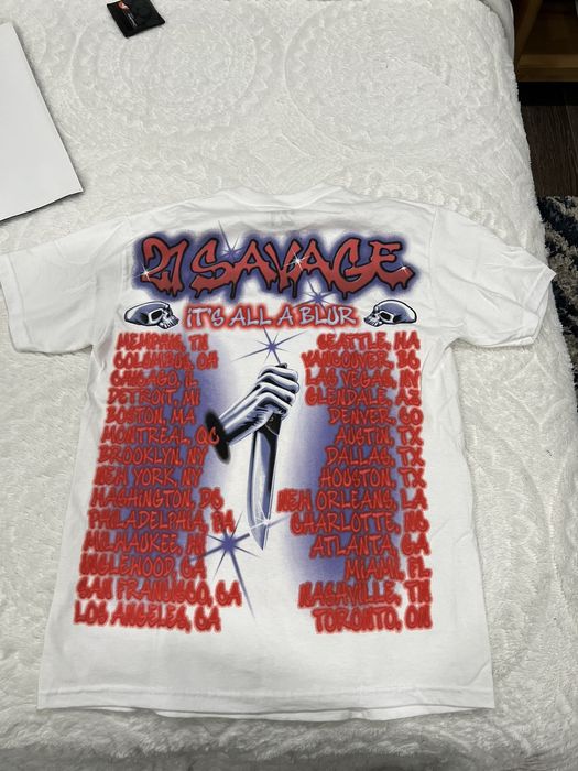 Octobers Very Own Its all a blur Slaughter Gang tour merch | Grailed