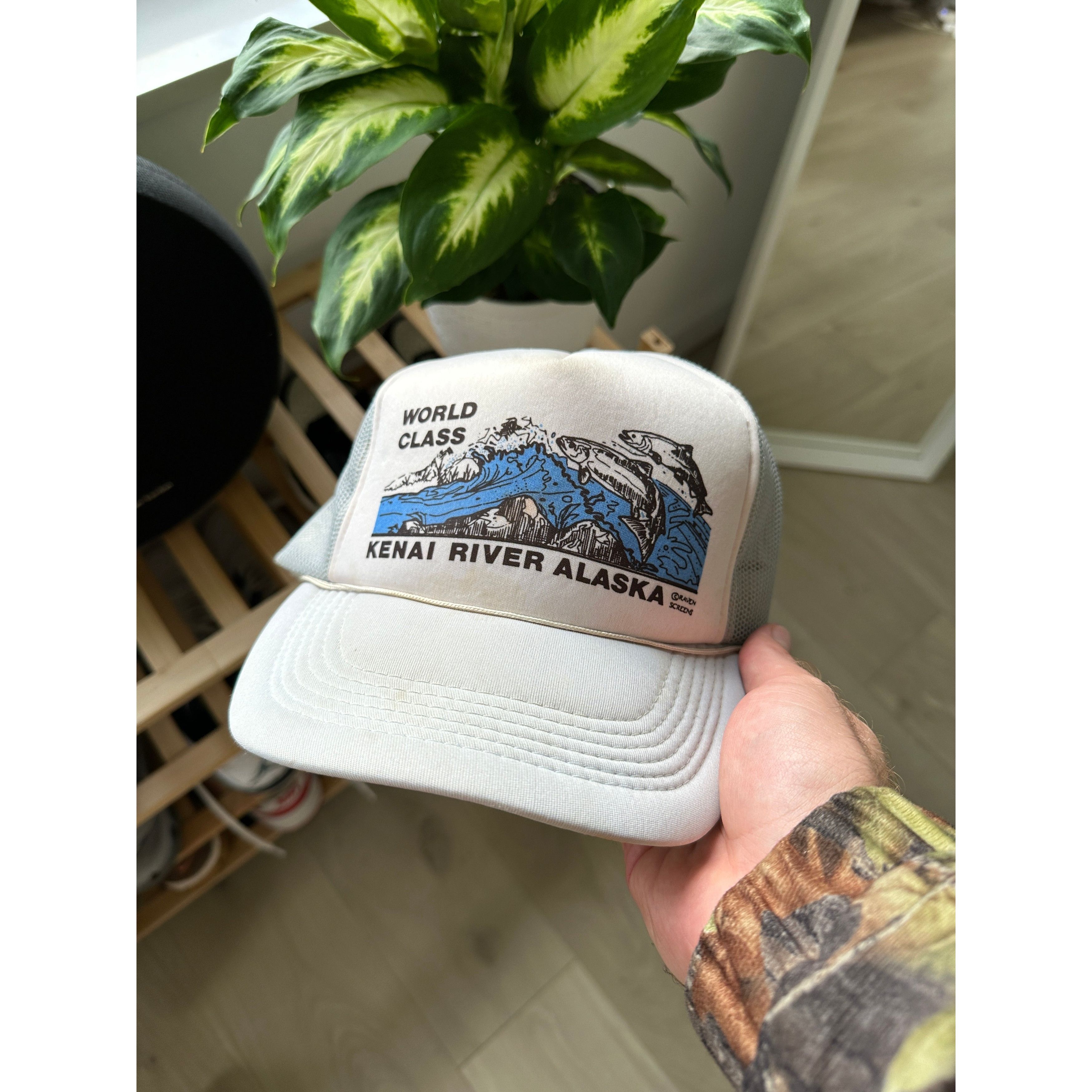 Streetwear × Vintage 80s Vintage Alaska Trucker Hat | Grailed