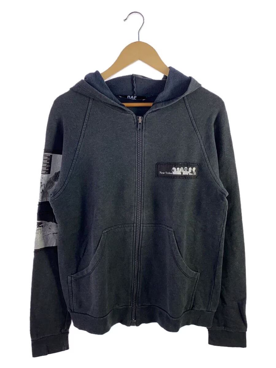 Raf Simons "NEW TRIBES" Patchwork Zip Hoodie | Grailed