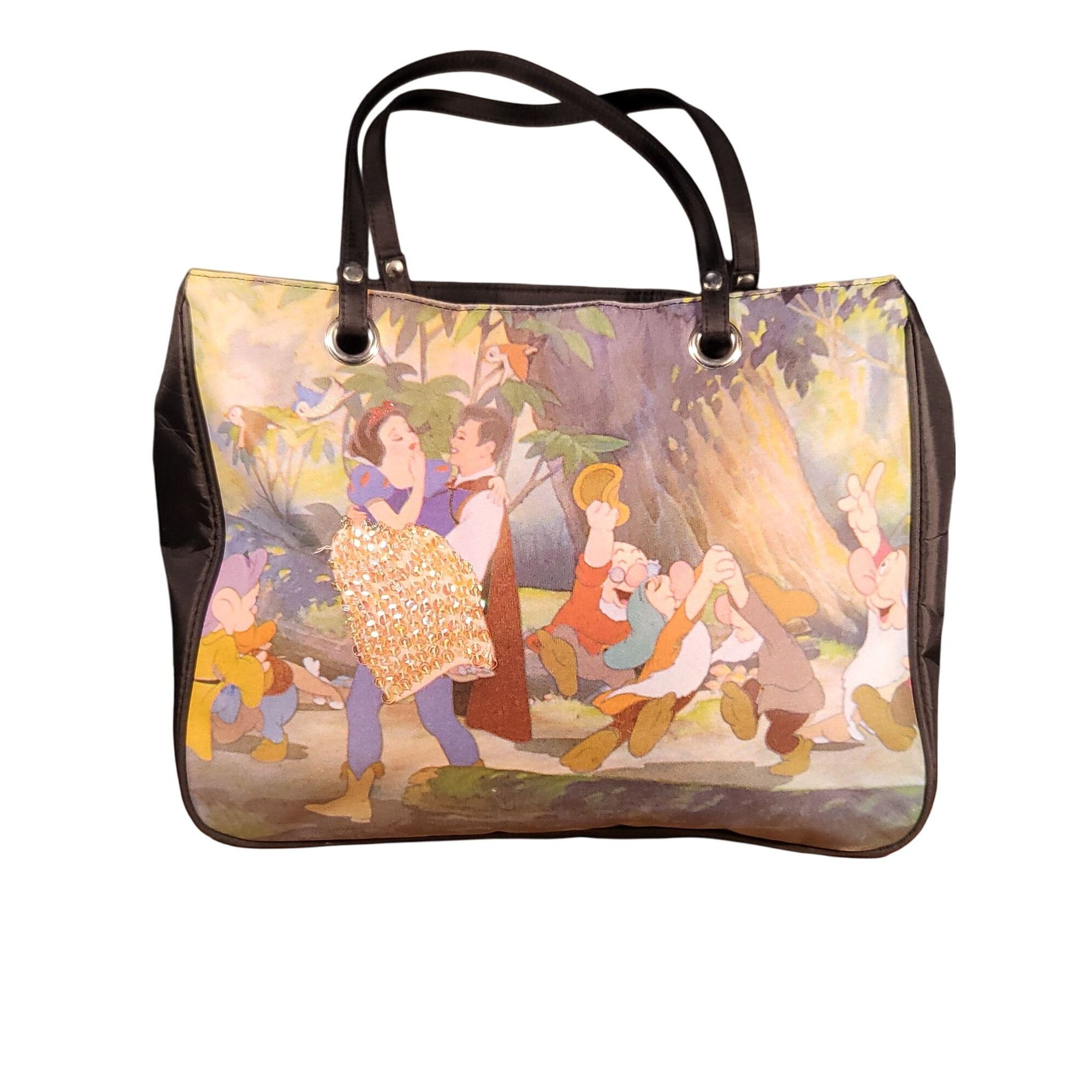 Disney Disney Snow White Handbag Sequin Print Animation Everyday | Grailed