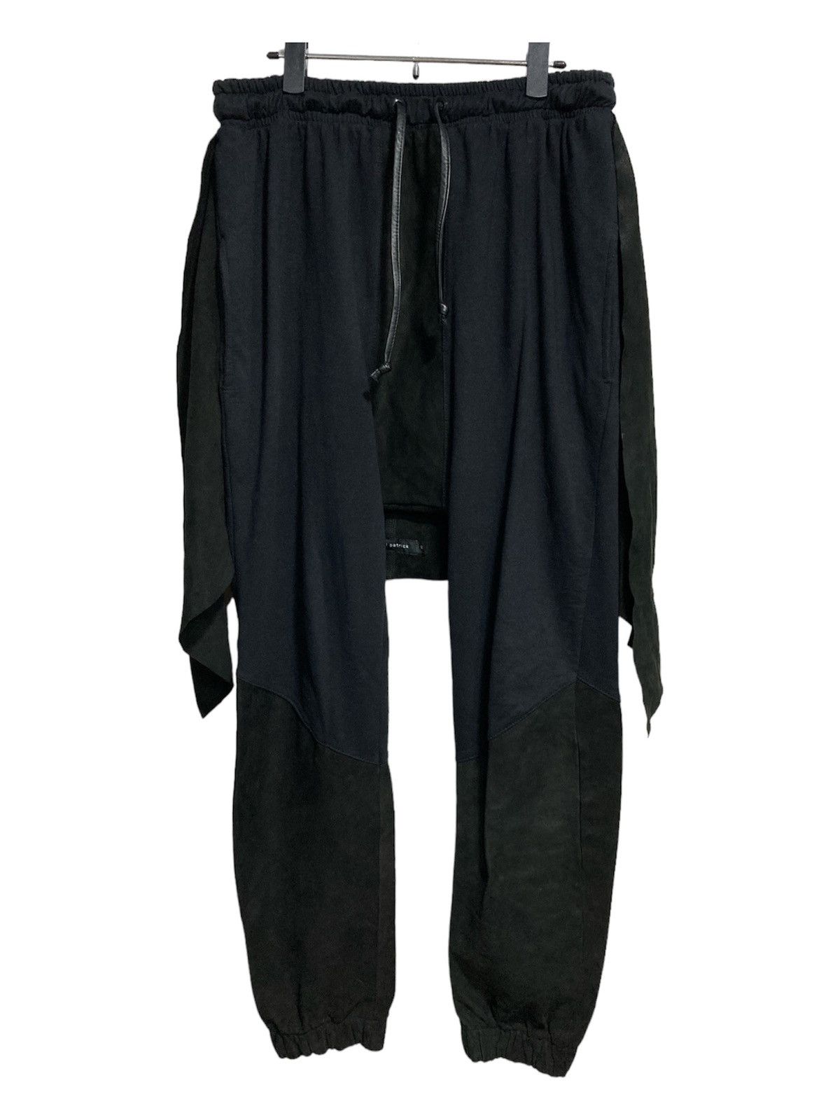 Daniel Patrick Daniel Patrick Leather Skirt Docking Sweatpants | Grailed