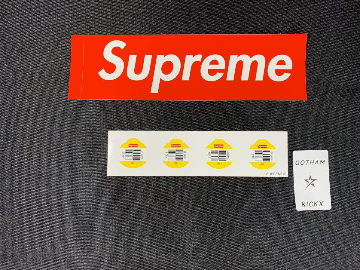 Hypebeast × Streetwear × Supreme Supreme Sticker - Free Box Logo ...