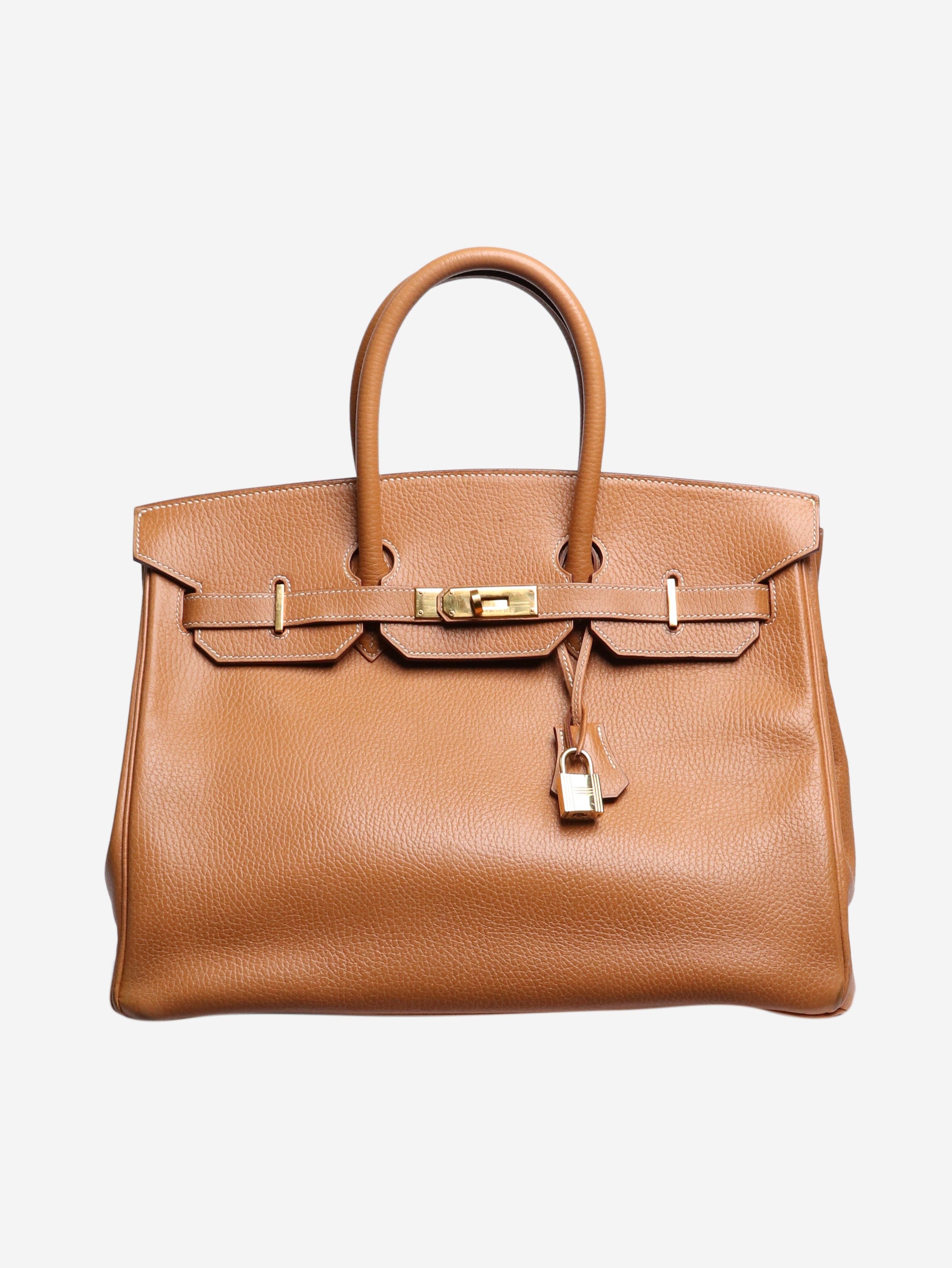 Hermes Tan 1996 Birkin 35 bag | Grailed