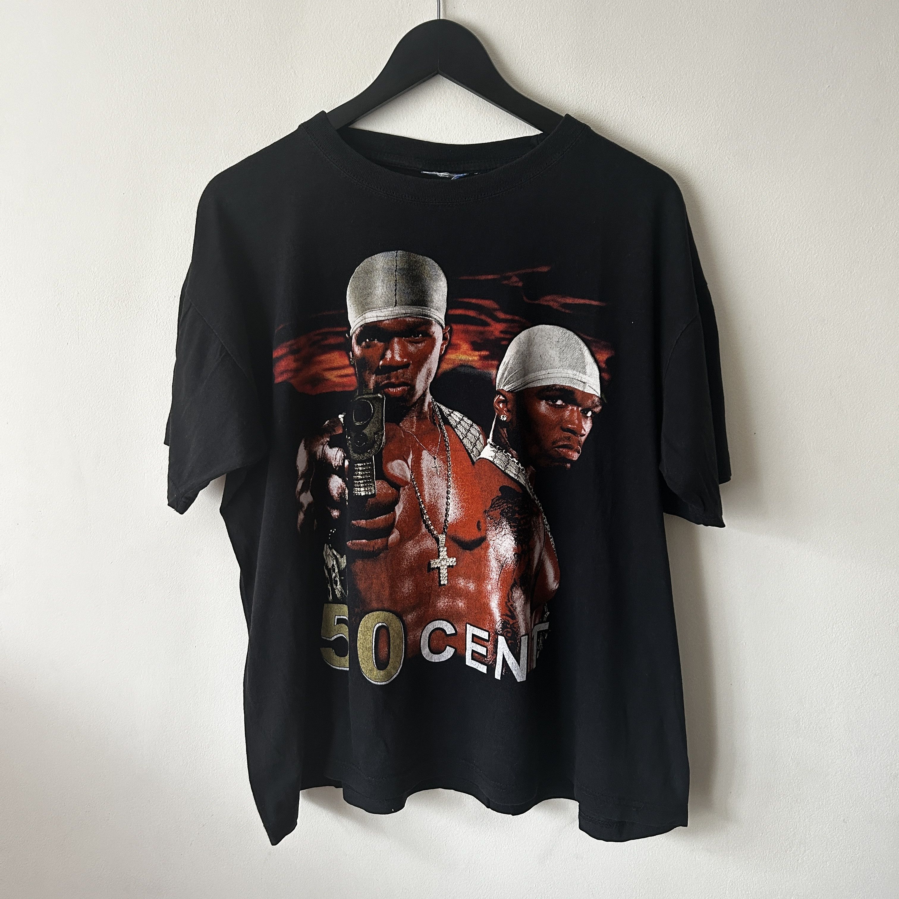 50 Cent × Band Tees × Vintage Vintage 50 Cent Rap T-shirt | Grailed