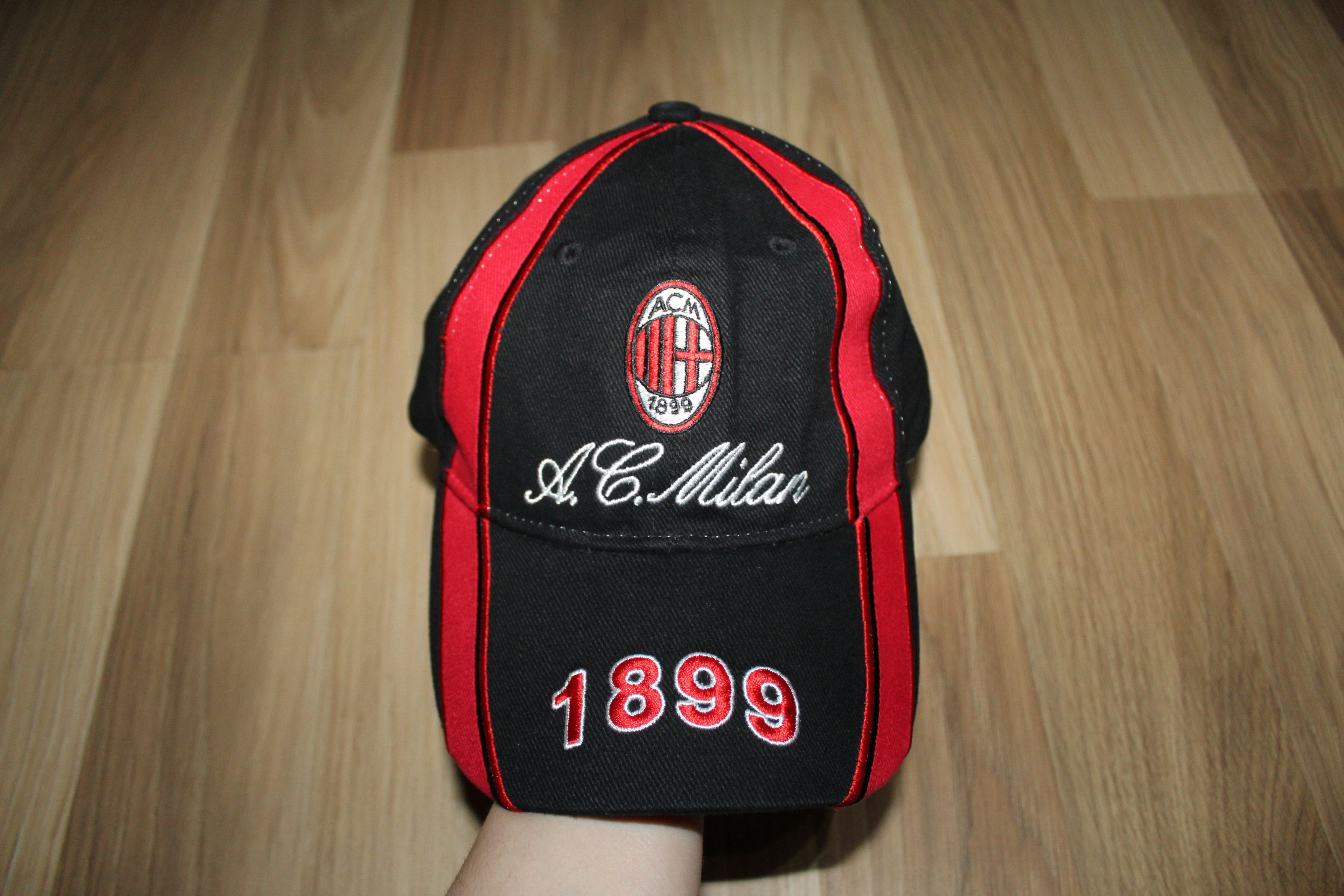 Vintage Vintage AC Milan 1899 soccer cap logo official product | Grailed