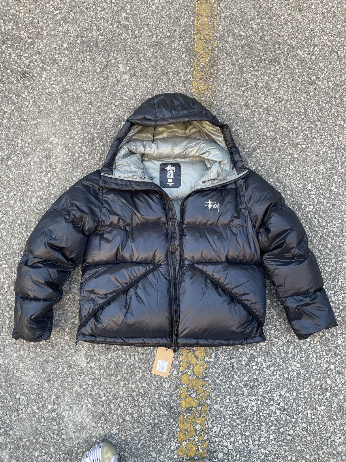 Streetwear × Stussy Stussy Micro Ripstop Down Parka/Puffer | Grailed