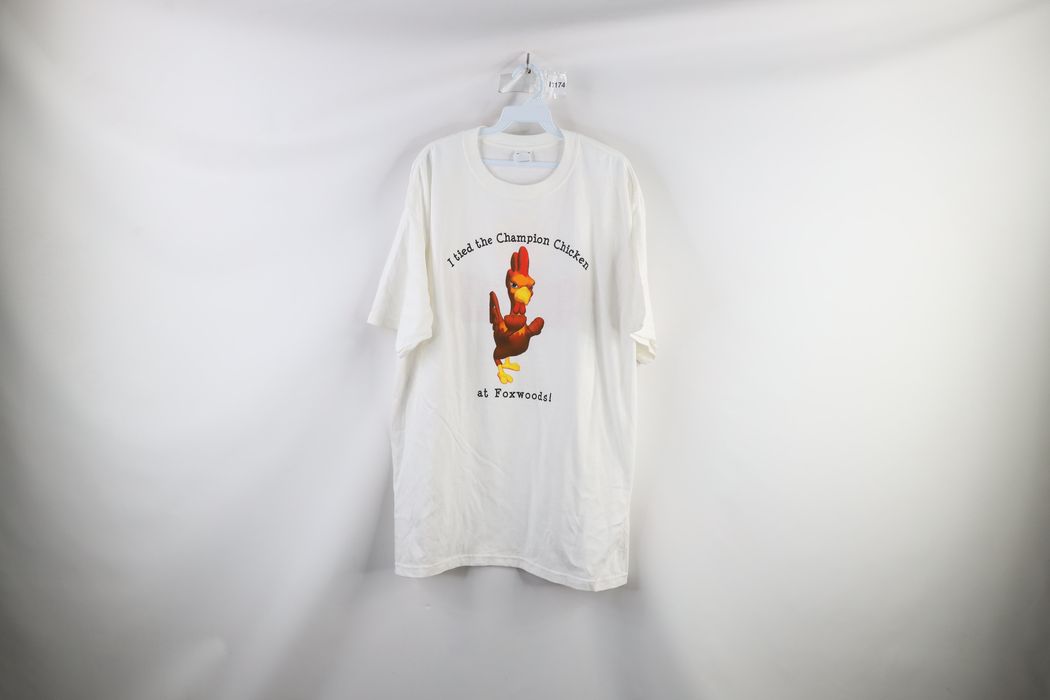 Vintage Streetwear El Pollo Loco Chicken Challenge T-Shirt White | Grailed