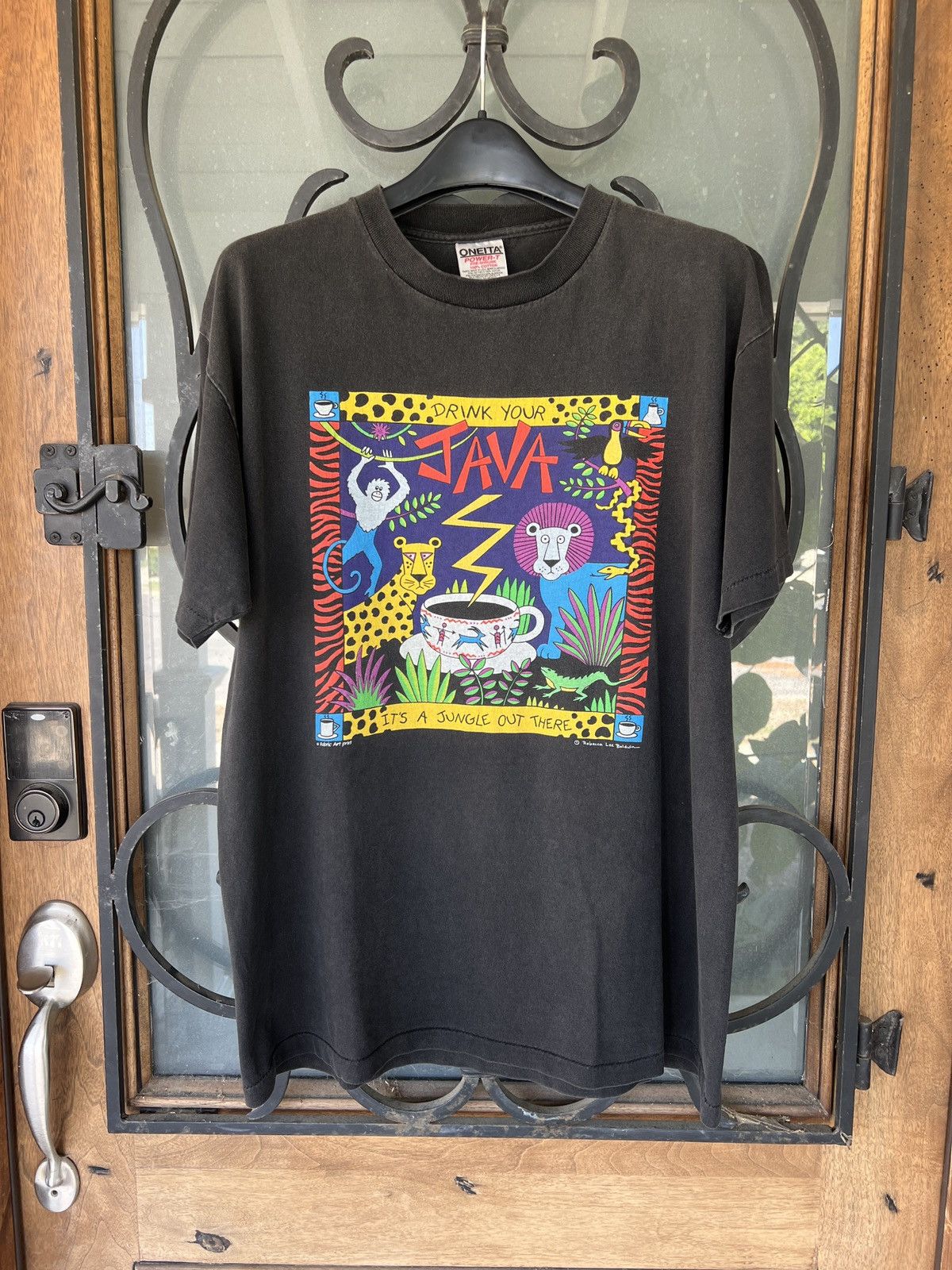 Vintage Vintage 90s Single Stitch Java Jungle Tee | Grailed