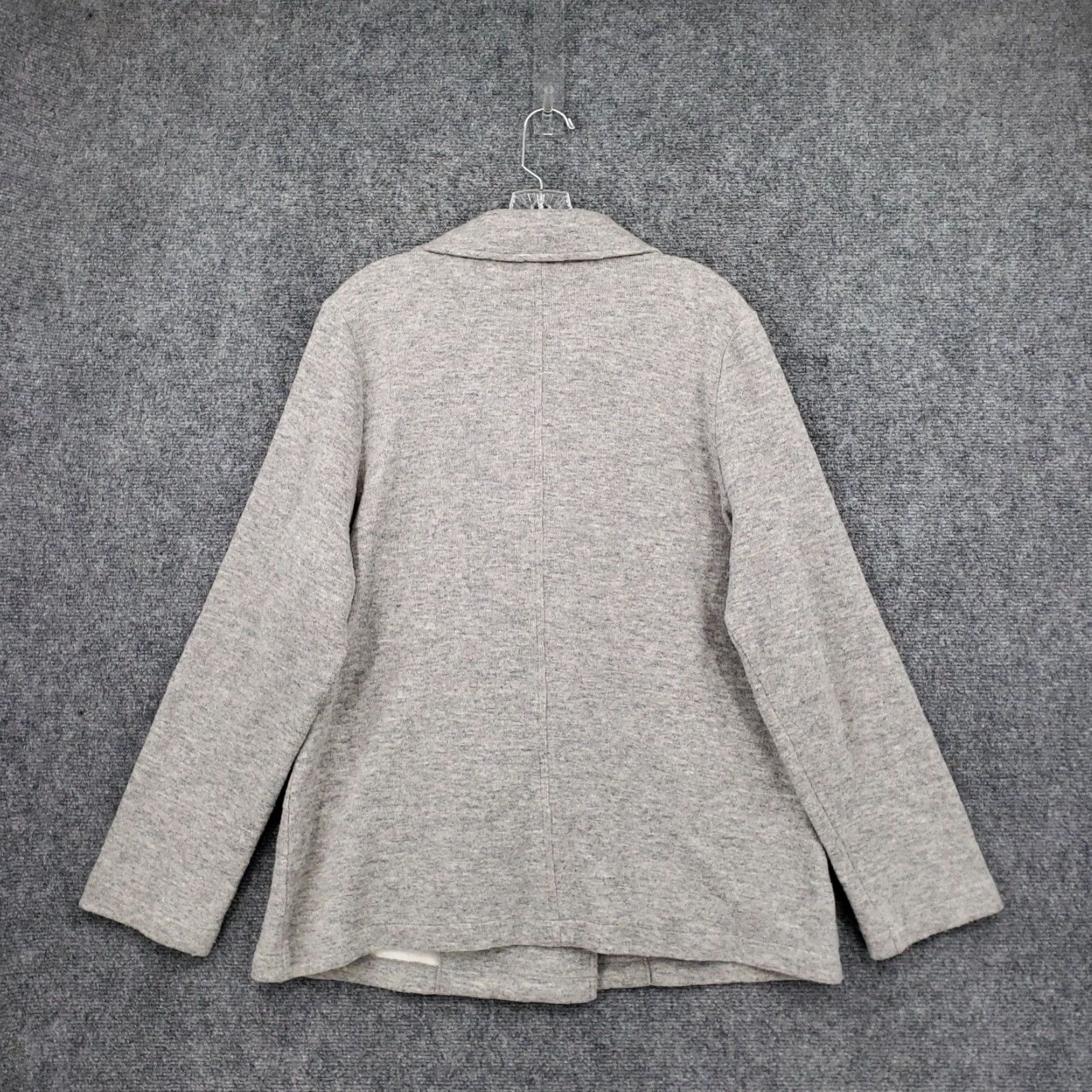 Talbots Talbots Womens Blazer XL Extra Large Gray Double Breasted Wool ...