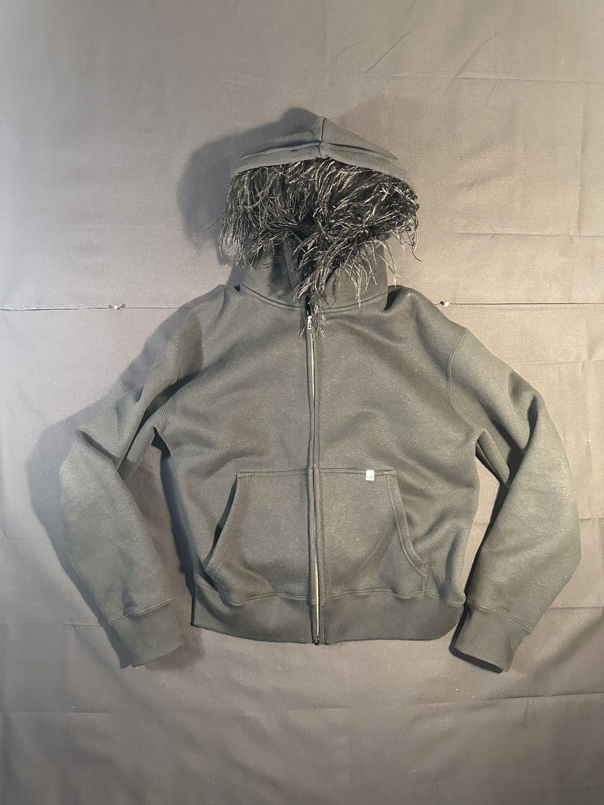 1017 ALYX 9SM Ostrich Feather Hooded Full Zip Sweater | Grailed 1017 ALYX 9SM Ostrich Feather Hooded Full Zip Sweater | Grailed