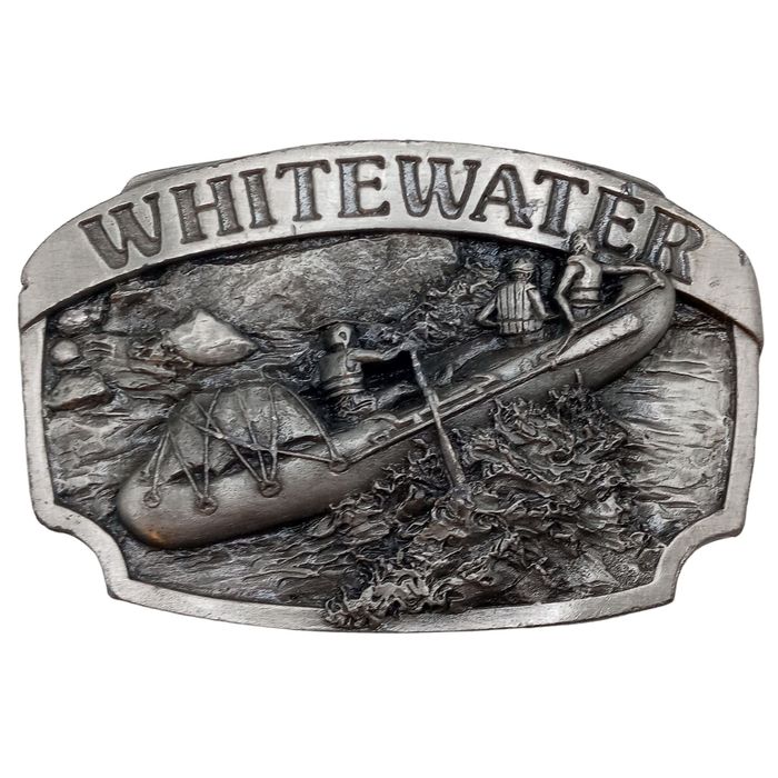 Vintage Whitewater Rafting Buckle Vintage 1984 River Rapids Boat Oar ... Vintage Whitewater Rafting Buckle Vintage 1984 River Rapids Boat Oar ...
