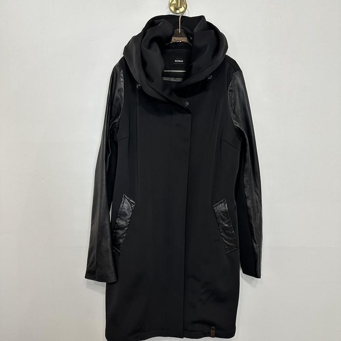 Rudsak Rudsak Black Jacket With Leather Sleeves | Grailed