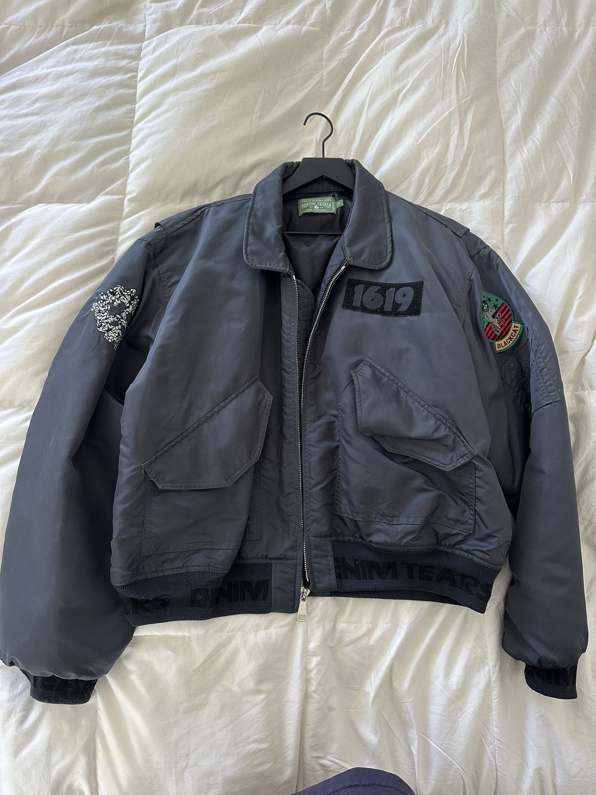 DENIM TEARS Denim Tears Trans Atlantic Flight Jacket | Grailed