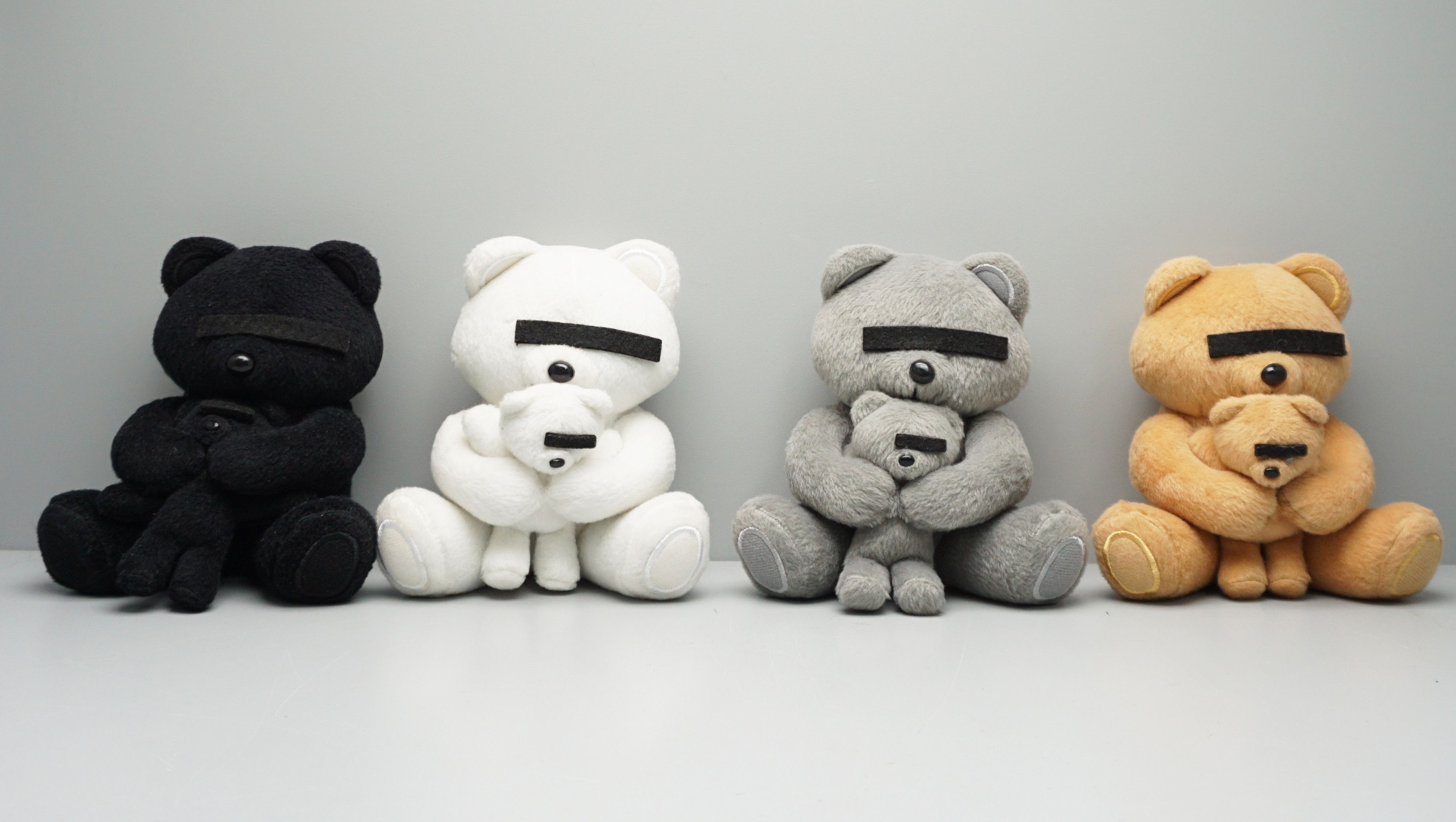 Japanese Brand × Undercover Undercover Bear Plush (Set of 4) | Grailed