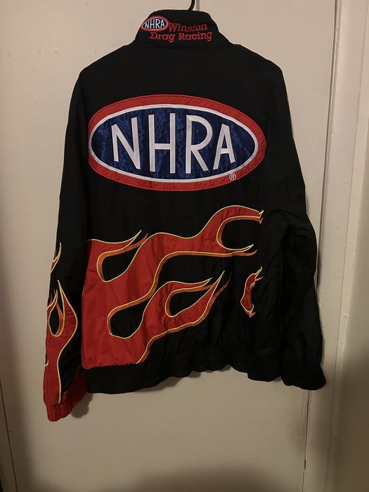 Vintage NHRA Racing Flame Jacket | Grailed