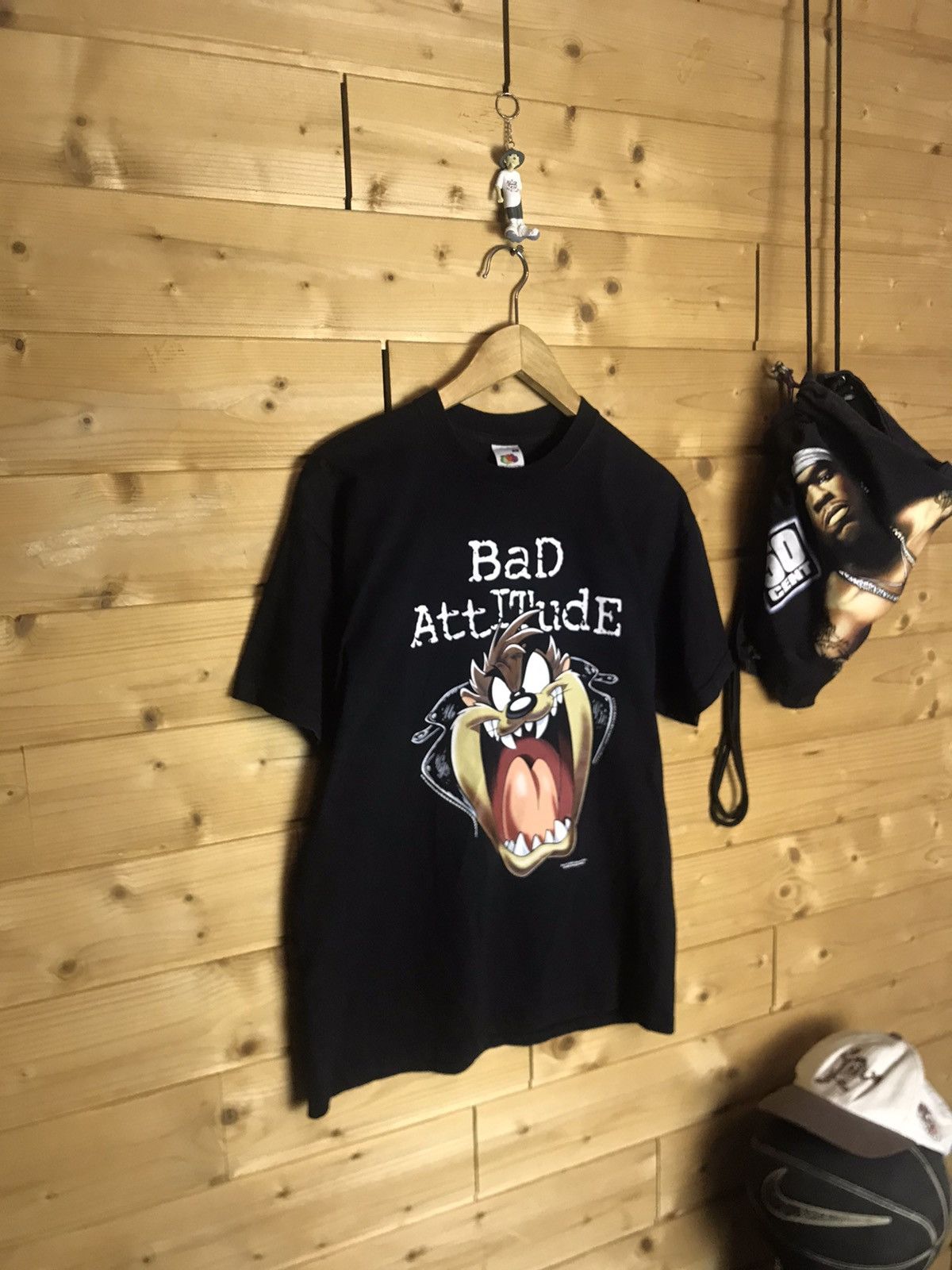 Vintage Vintage Warner Bros Taz bad attitude t-shirt | Grailed